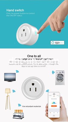 WiFi Smart Plug Mini Outlet with Energy Monitoring, Works with Amazon Alexa Echo and Google Assistant, No Hub Required, supplier