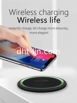 Portable wireless charger QI charger phone wireless charger supplier