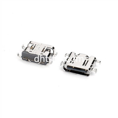 Usb 3.1 type c connector 16pin Sinking 0.8mm SMT Female USB Port 16PIn C-Type Connector supplier