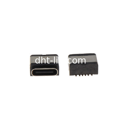 USB C 6Pin  For Mobile Phone Charging c type connector vertical connector  Waterproof IP65 supplier