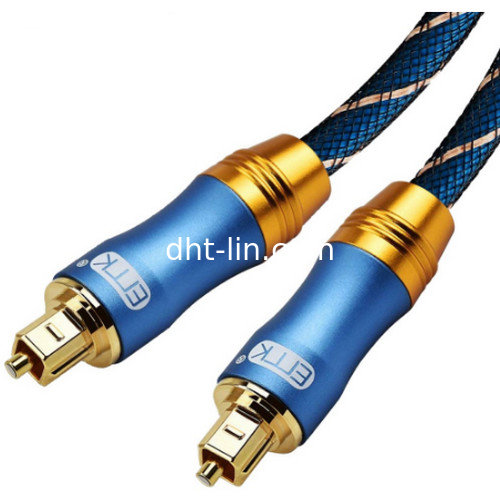 Digital Optical Audio Toslink Cable Fiber Optic Audio Cable 1m 2m 3m 10m 15m for Hi-Fi DVD TV supplier